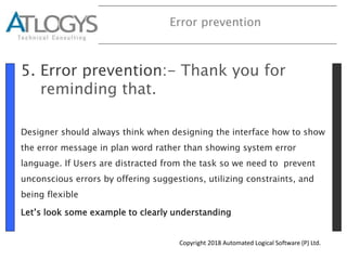 Latest UI guidelines for Web Apps | PPT