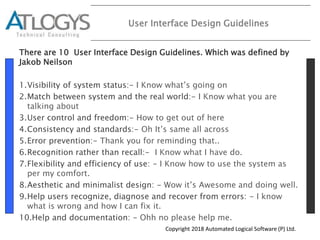Latest UI guidelines for Web Apps | PPT | Free Download