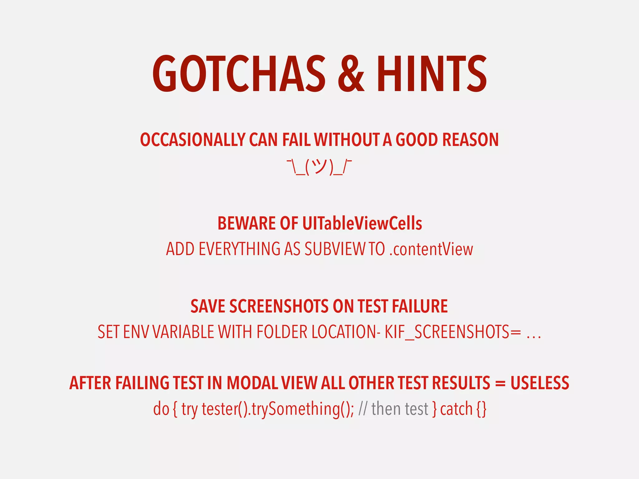 Automated Ui Testing For Ios Apps Using Kif Framework And Swift Ppt
