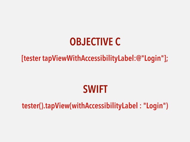 Automated Ui Testing For Ios Apps Using Kif Framework And Swift Ppt