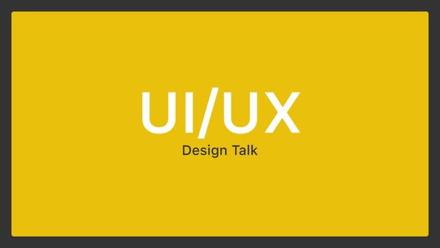 What is UX Design? | PPT