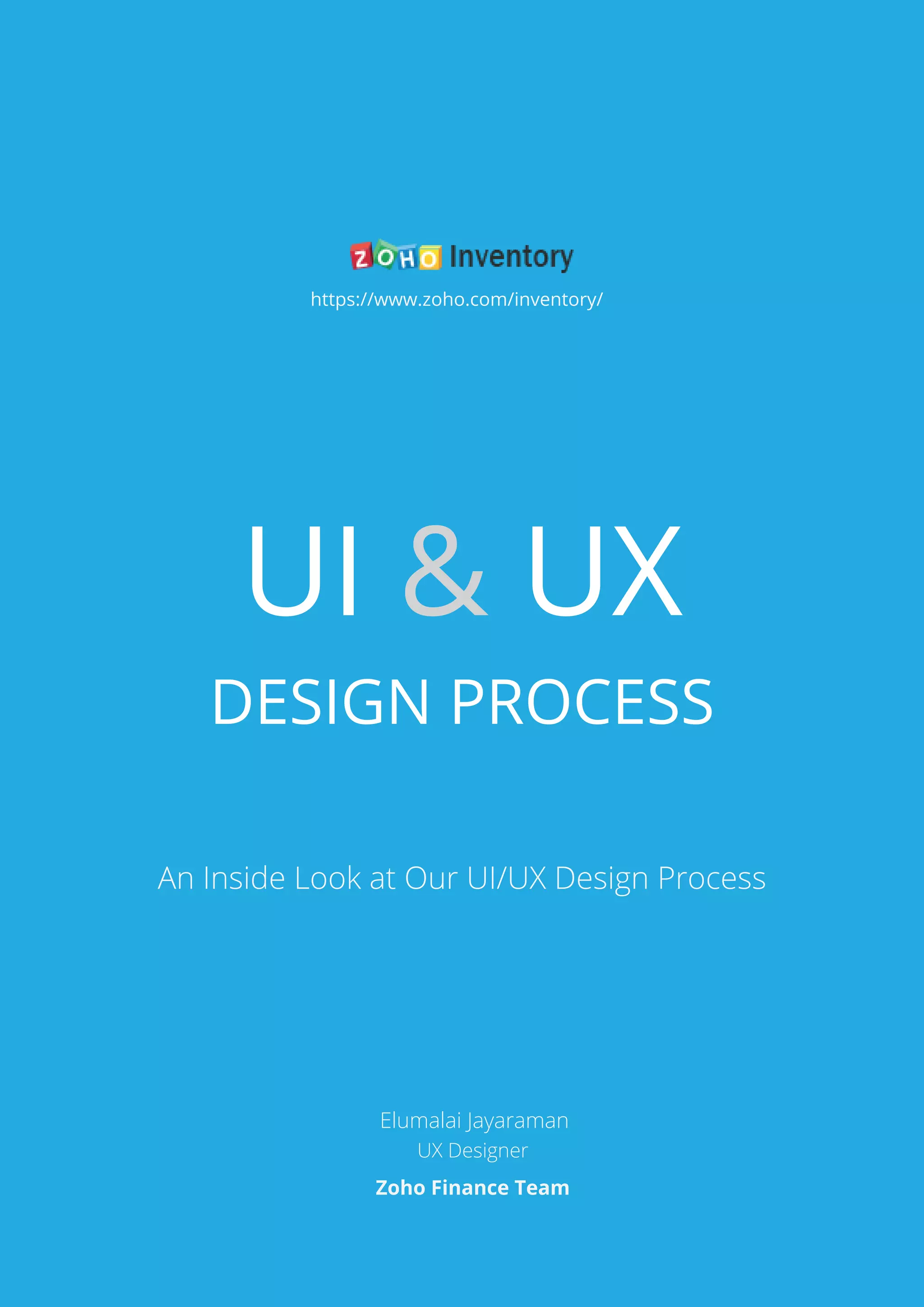 Look at UI/UX Design Process | PDF