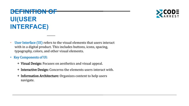 UI-UX Design - Definition and Importance of UI-UX.pptx | Computing | Technology & Computing