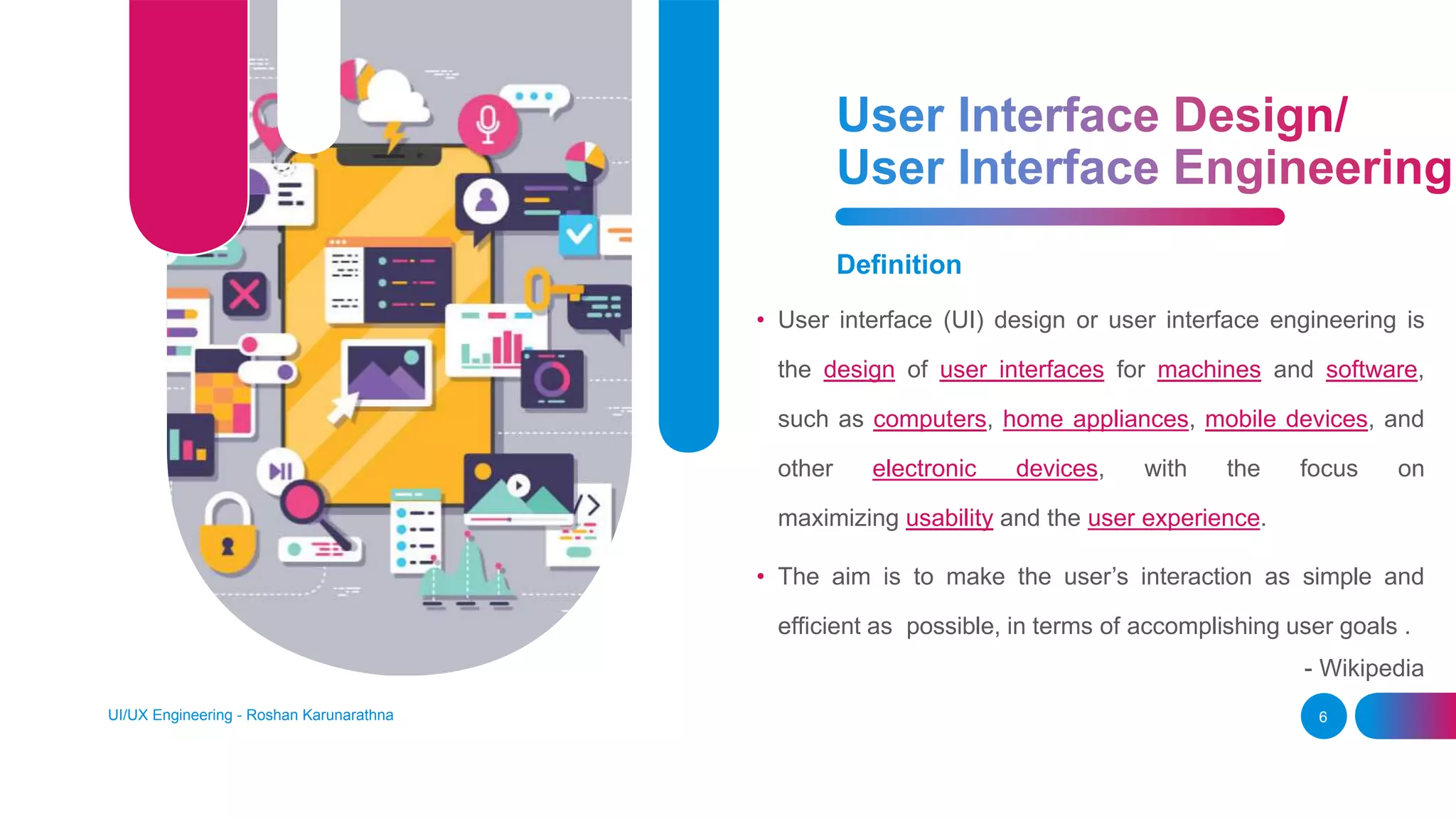 UI/UX presentation by Roshan Karunarathna | PPTX