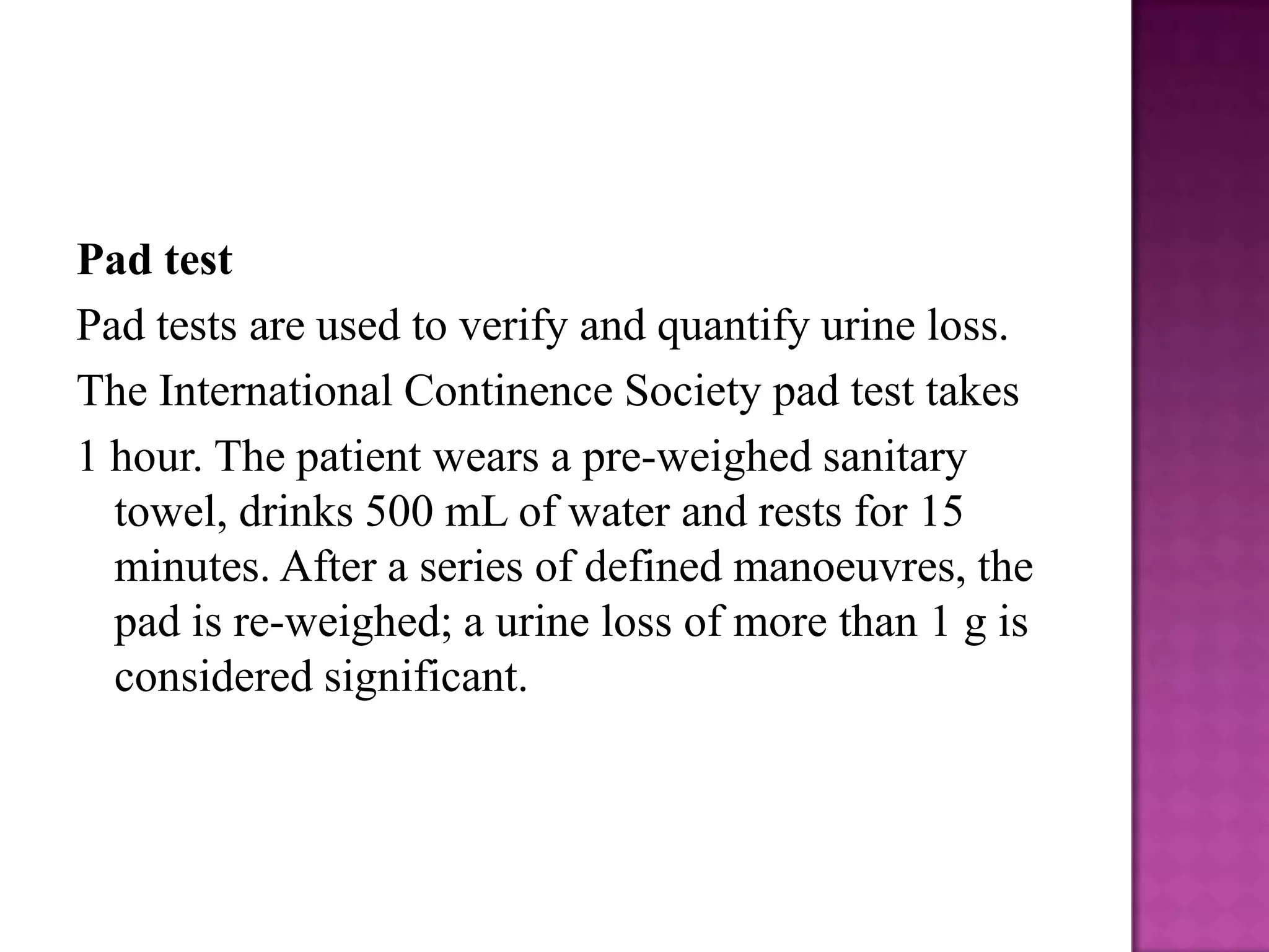 gynaecology,Urinary incontenince.(dr.hana) | PPTX