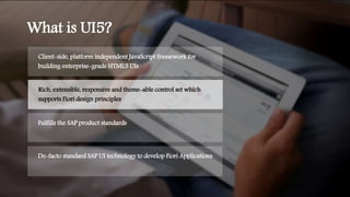 UI5 Overview for ROOT | PPTX