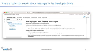 Displaying server-side OData messages in ui5 (Ui5con 2017) | PPTX