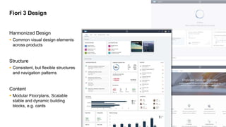 Fiori 3 with UI5 and UI5 Web Components | PPTX