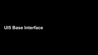 Object Oriented Programming with UI5 | PPTX
