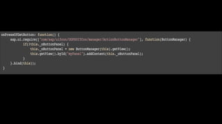 Object Oriented Programming with UI5 | PPTX | Programming Languages | Computing