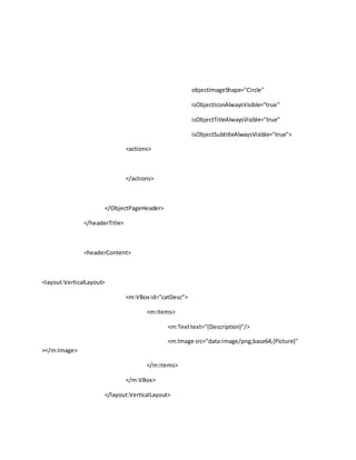 Ui5 con databinding | PDF