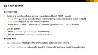 UI5Con presentation on UI5 OData V4 Model | PPTX