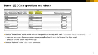 UI5Con presentation on UI5 OData V4 Model | PPTX