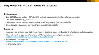 UI5Con presentation on UI5 OData V4 Model | PPTX
