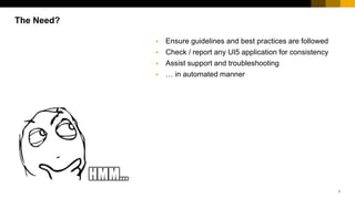 UI5 Supportability Reloaded | PPT