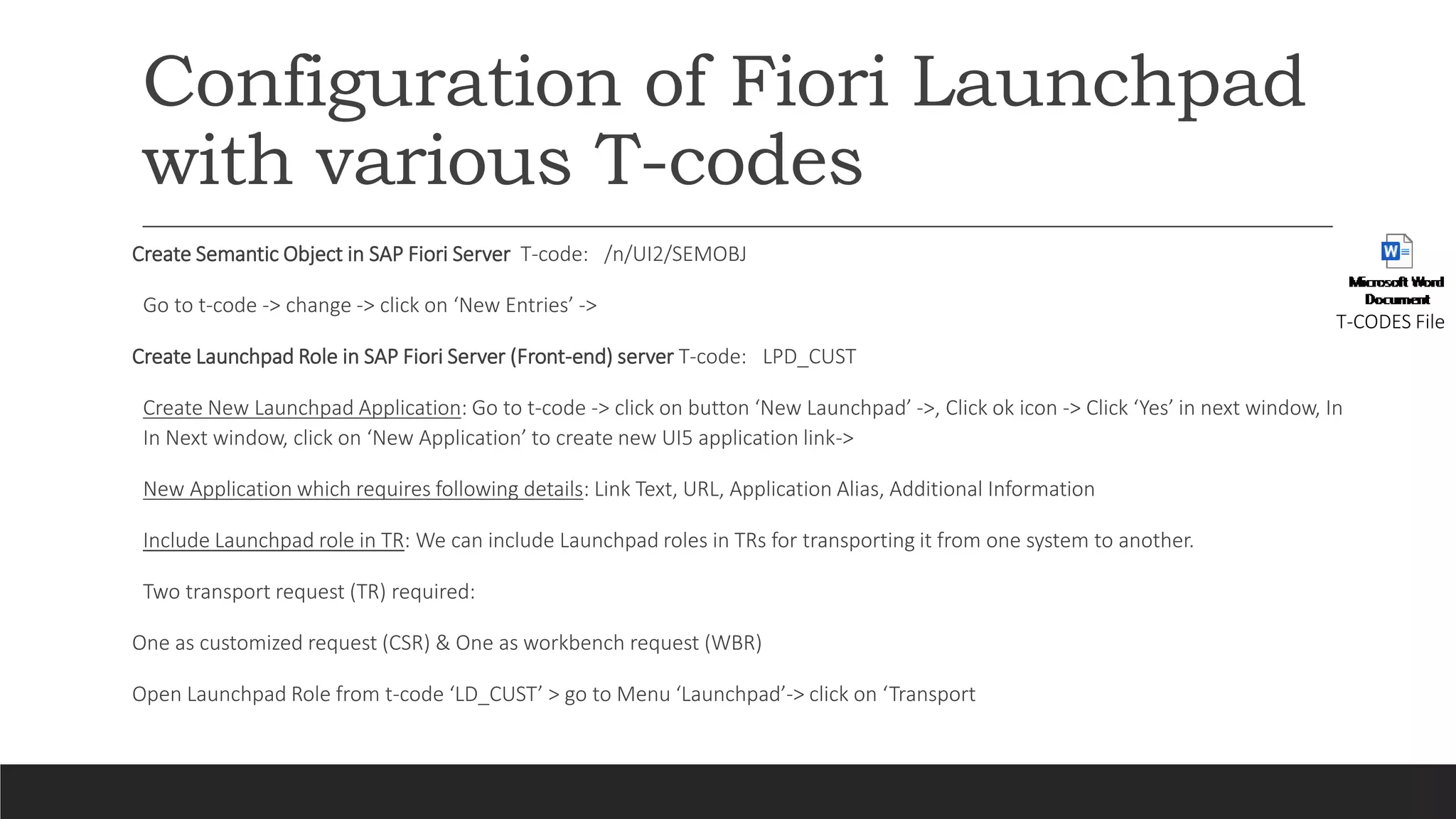 SAP Ui5 content | PPTX