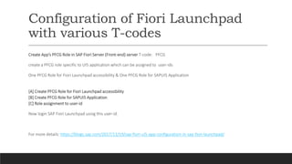 SAP Ui5 content | PPTX