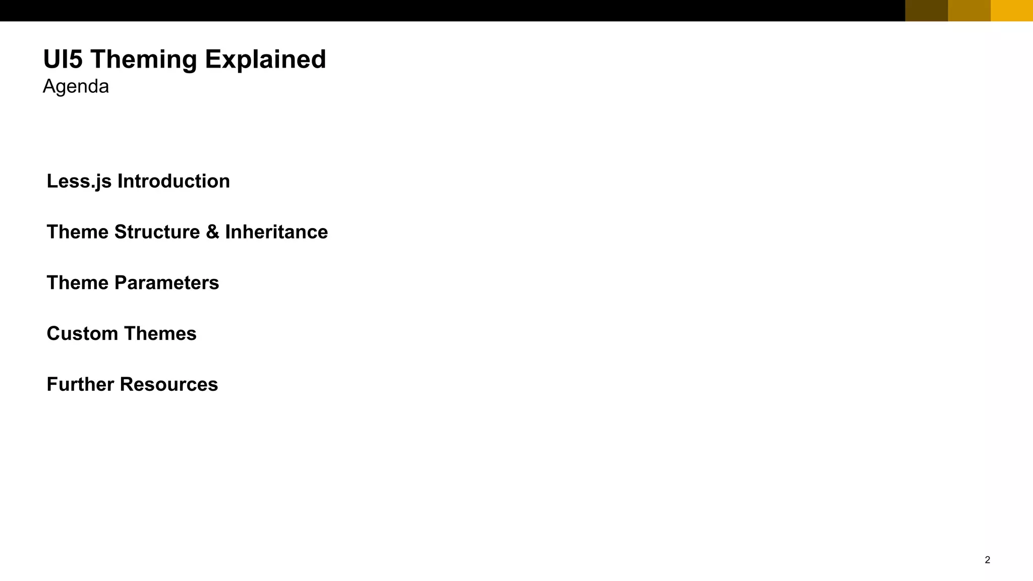 UI5con@SAP 2017 - UI5 Theming Explained | PDF