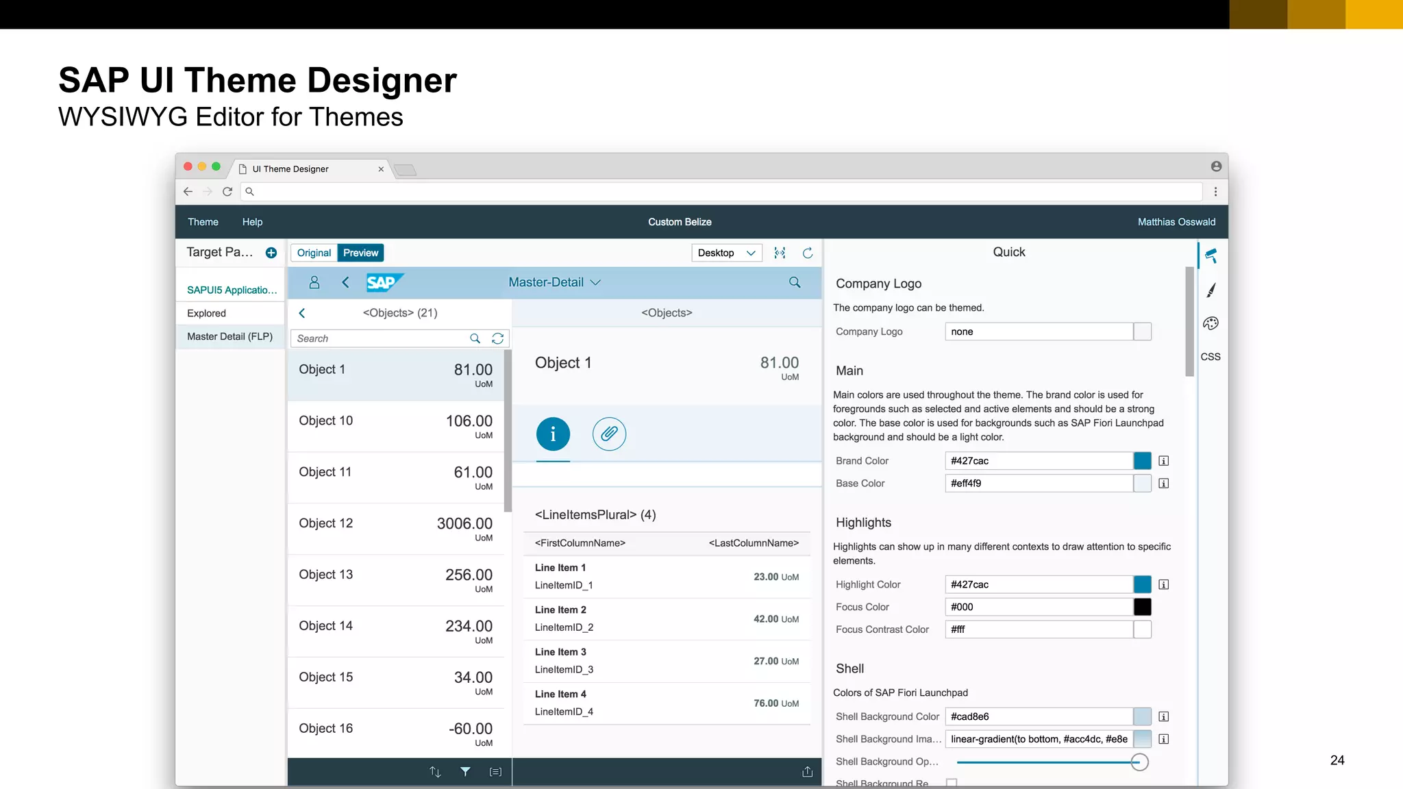 UI5con@SAP 2017 - UI5 Theming Explained | PDF