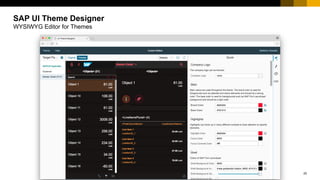 UI5con@SAP 2017 - UI5 Theming Explained | PDF