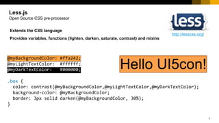 UI5con@SAP 2017 - UI5 Theming Explained | PDF