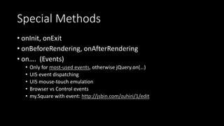 UI5 Controls (UI5con 2016) | PPT