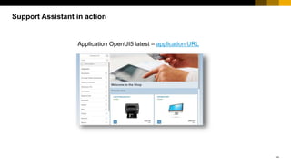 UI5 supportability tools explained | PPTX