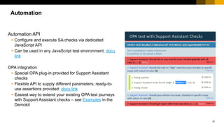 UI5 supportability tools explained | PPTX