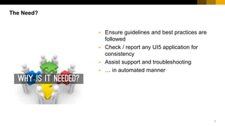 UI5 supportability tools explained | PPTX