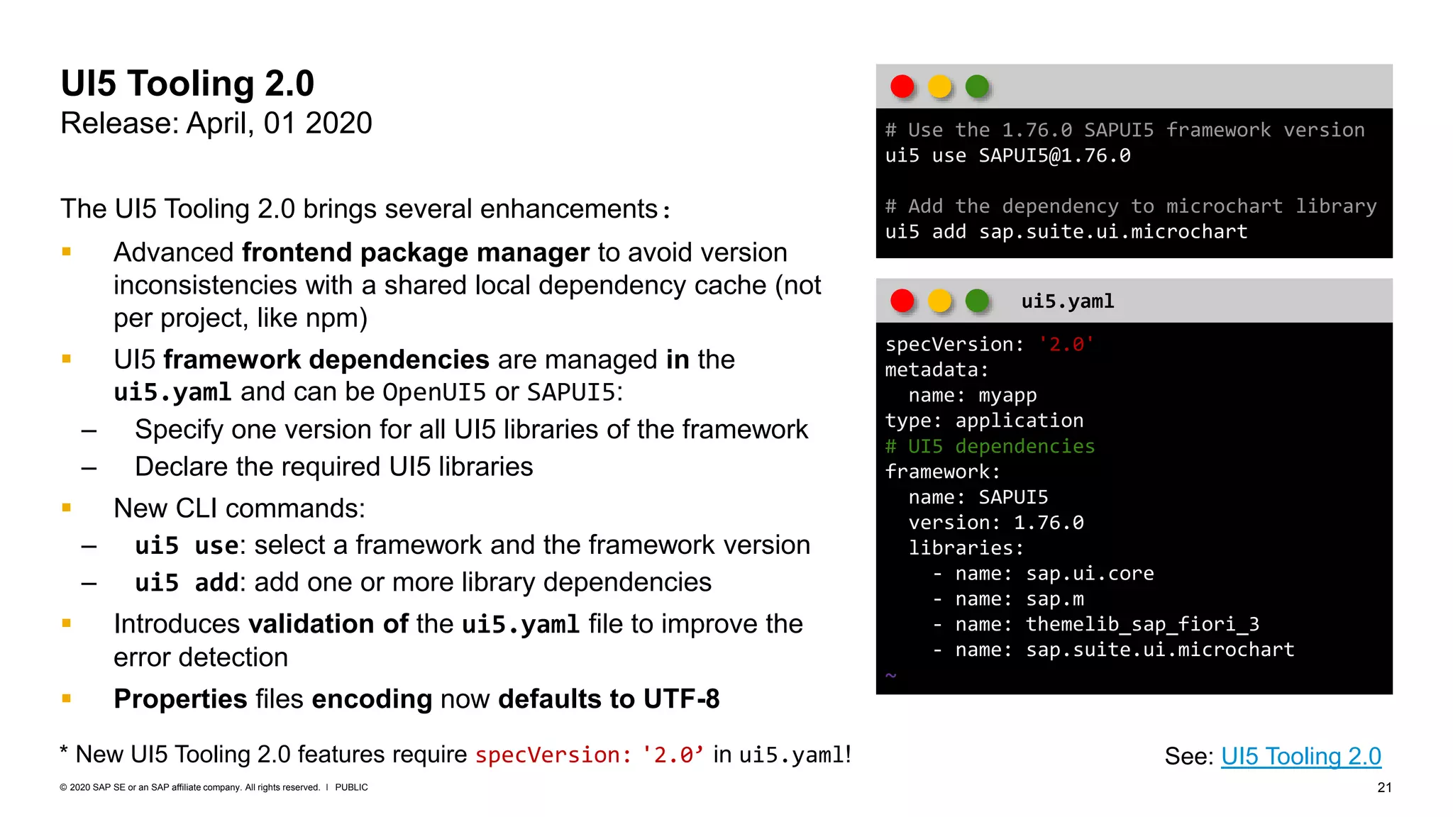 UI5 Tooling & Ecosystem | PPTX