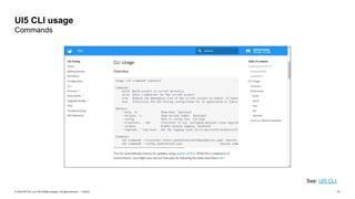 UI5 Tooling & Ecosystem | PPTX