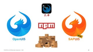 UI5 Tooling & Ecosystem | PPTX