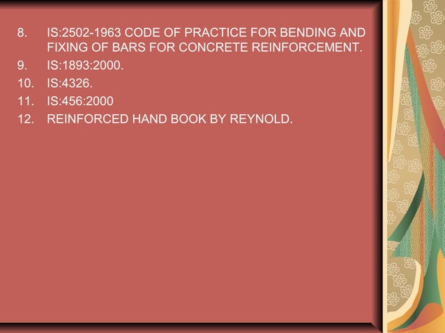 reinforced concrete design 1 | PPT