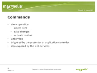 Magnolia CMS 5.0 - UI Architecture | KEY