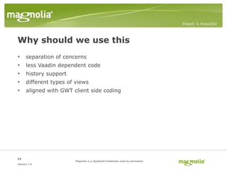 Magnolia CMS 5.0 - UI Architecture | KEY