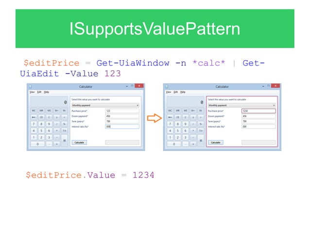 The elements' object model in UIAutomation PowerShell Extensions, part ...