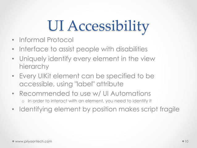 Introduction To Ui Automation Framework Pdf Web Development Internet