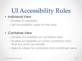 Introduction to UI Automation Framework | PDF