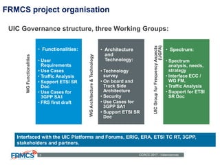 UIC FRMCS prsentation CCRCC 2017 | PDF