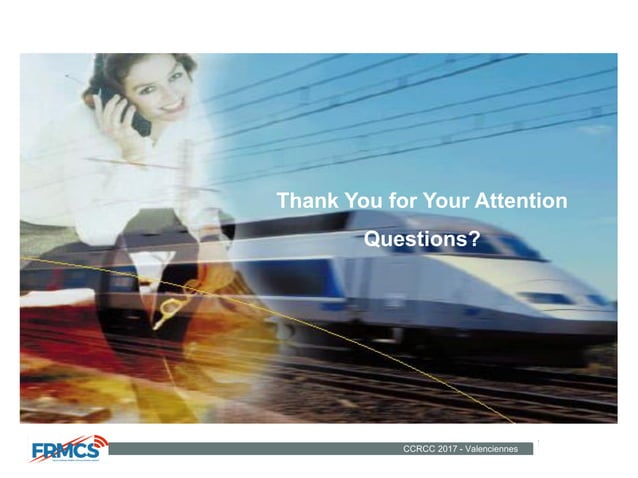 UIC FRMCS presentation at CCRCC 2017 | PDF