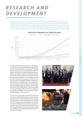 UIC High Speed Rail Brochure | PDF