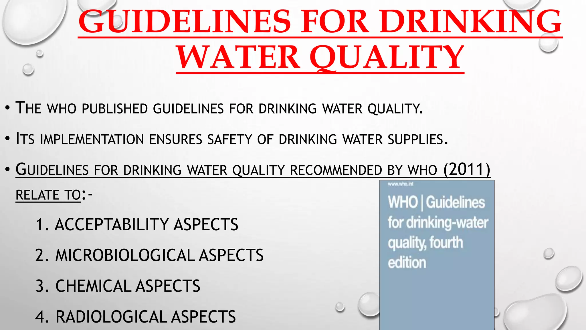 Surveillance of drinking_water_quality | PPTX