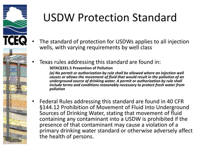 Underground Injection Well Overview, Lorrie Council | PPT