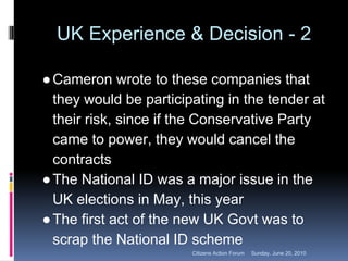 UID, branded, "Aadhaar" - The deceit of the UIDAI Database | PDF