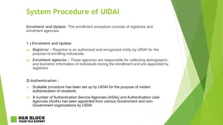 UIDAI Portal: Official Website for Aadhaar | PPT