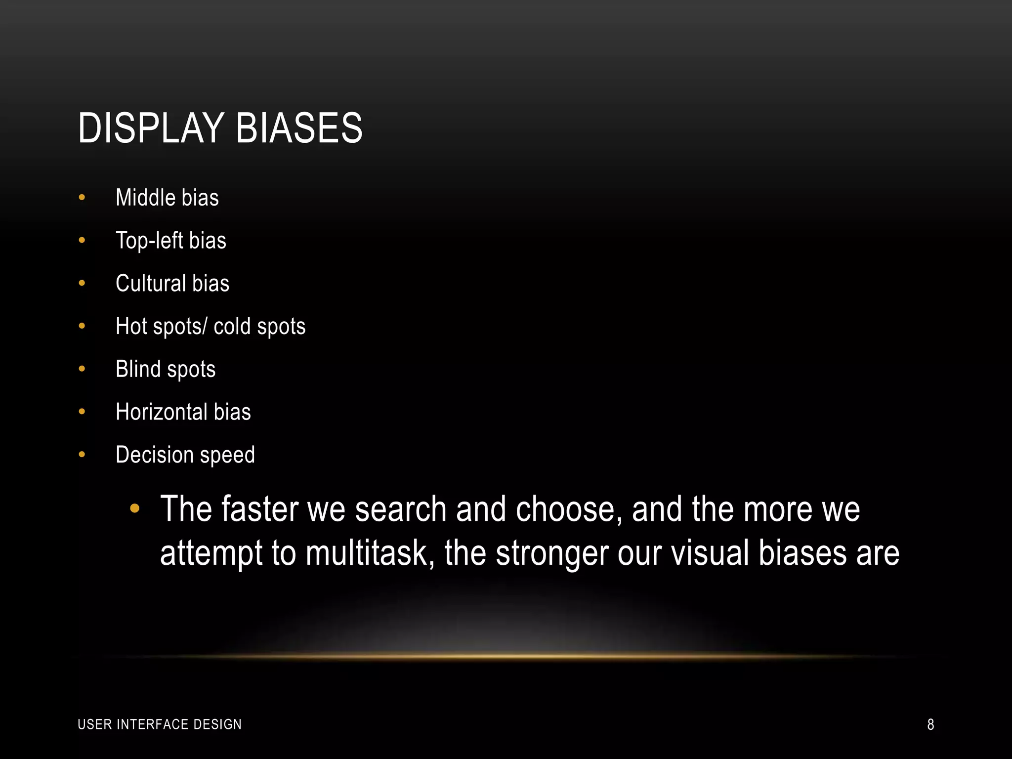User Interface design | PPTX