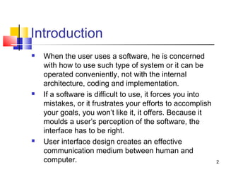 Ui design final | PPT