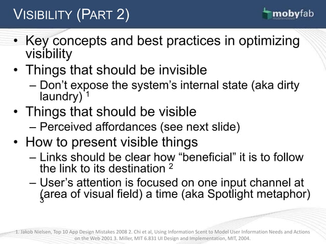 UI Design - Lessons Learned, Principles, and Best Practices | PPTX | Operating Systems ...
