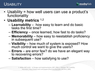 UI Design - Lessons Learned, Principles, and Best Practices | PPTX