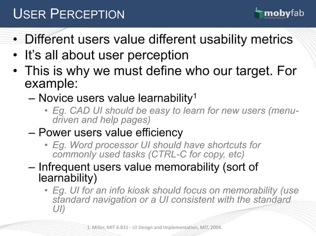 UI Design - Lessons Learned, Principles, and Best Practices | PPTX | Operating Systems ...